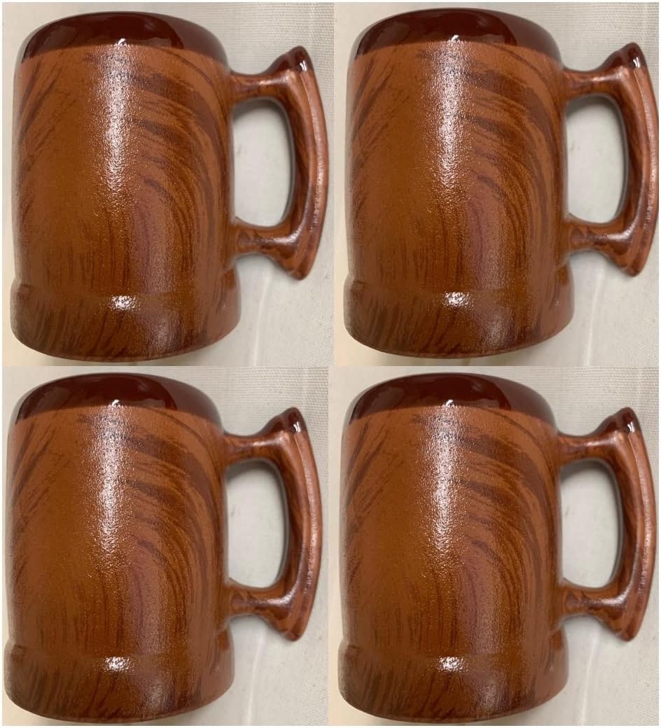 Amazon.com: Made in Mexico Authentic Jarro Tarrito Mexican Clay Mugs ...
