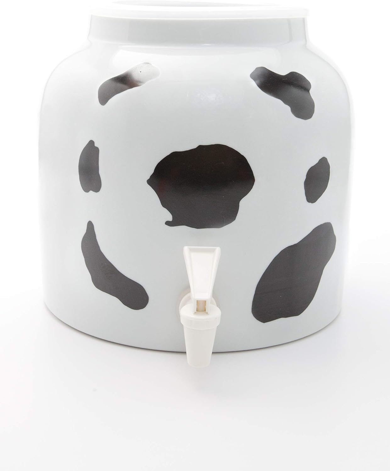 Amazon.com: Bluewave Cow Spots Design Beverage Dispenser Crock : Home ...