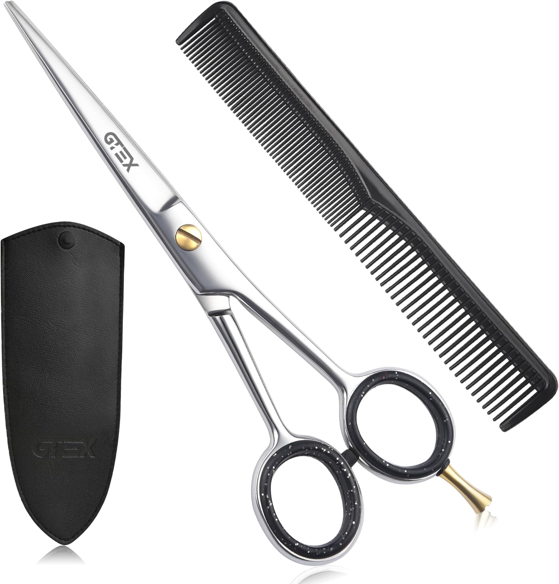 Amazon.com : GTEX Hair Scissors, 6.5 inch Professional Hair Cutting ...
