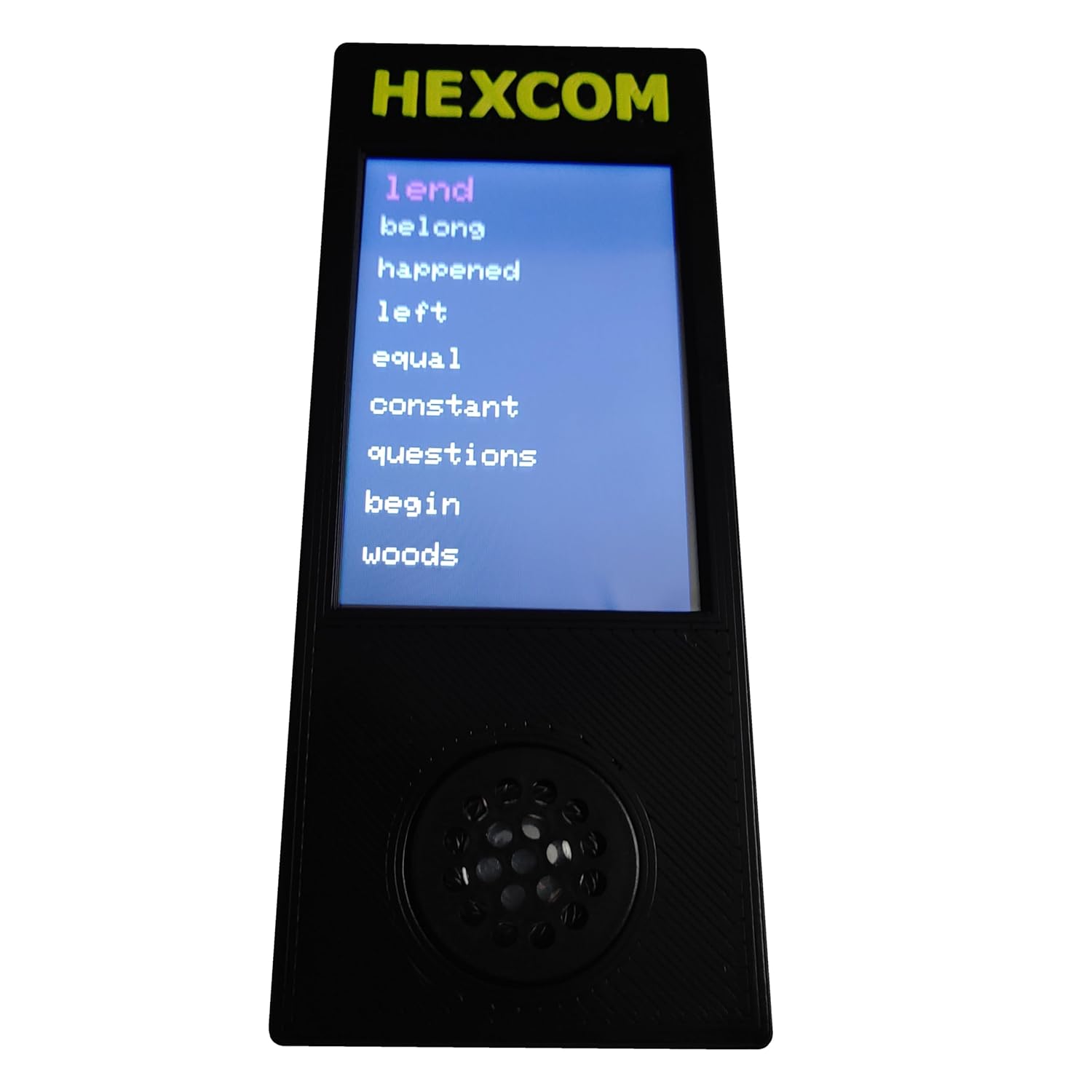 HexCom - Ovilus alternative (Word Generator, Ghost Hunting Equipment ...