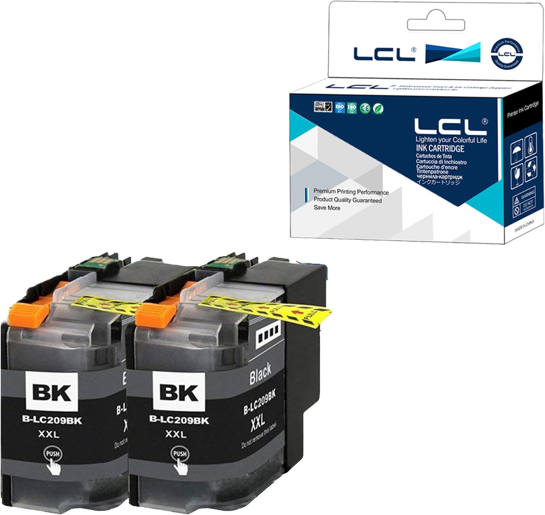 Amazon.com: Brother LC-209 OEM Black Extra High Yield Cartridge Part ...