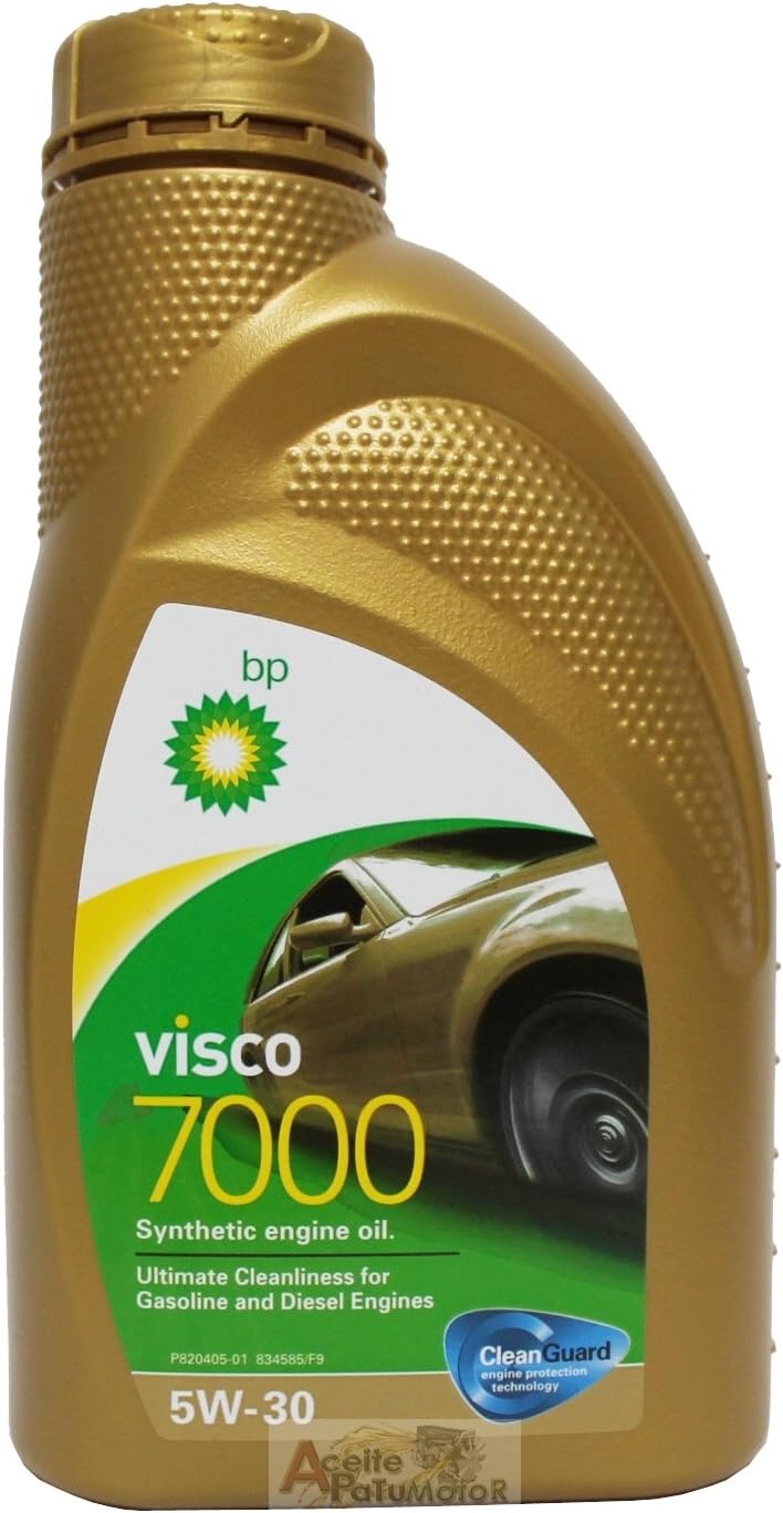 BP VISCO Aceite DE Motor para Coches 7000 5W30 1L : Amazon.es: Coche y moto