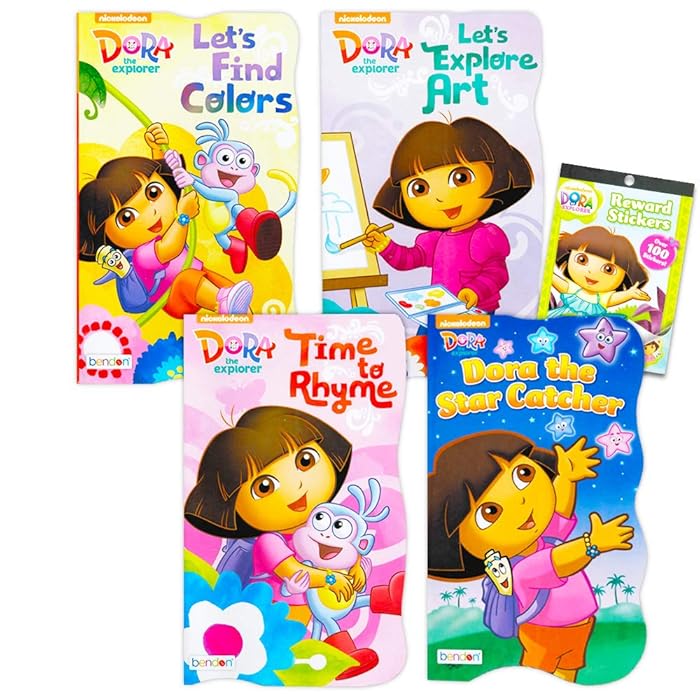 Buy Nickelodeon Dora The Explorer Board Books for Kids Toddlers ...