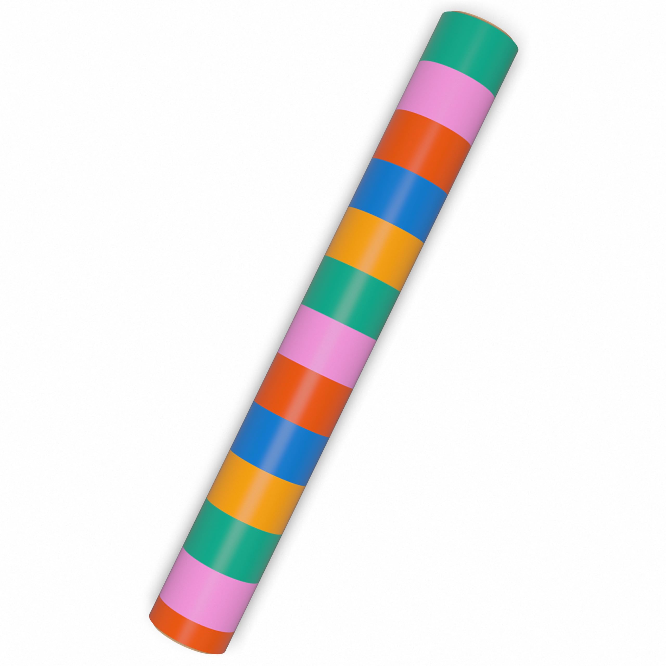 Snapklik.com : Hallmark Wrapping Paper Mini Roll - Orange, Blue, Pink ...
