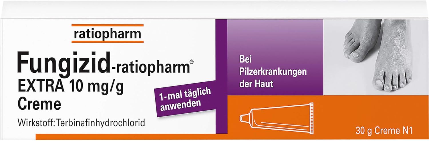 Fungicide Ratiopharm Extra Cream 30g : Amazon.de: Health & Personal Care