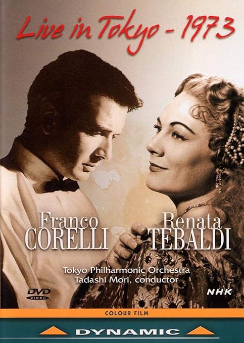 Franco Corelli and Renata Tebaldi - Live in Tokyo 1973 [Alemania] [DVD ...