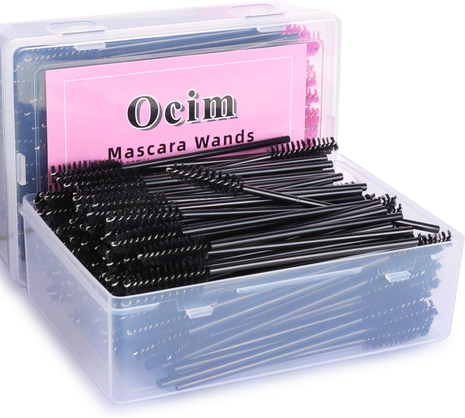 Amazon.com: Ocim 200Pcs Disposable Eyelash Spoolies,Mascara Wands Brush ...