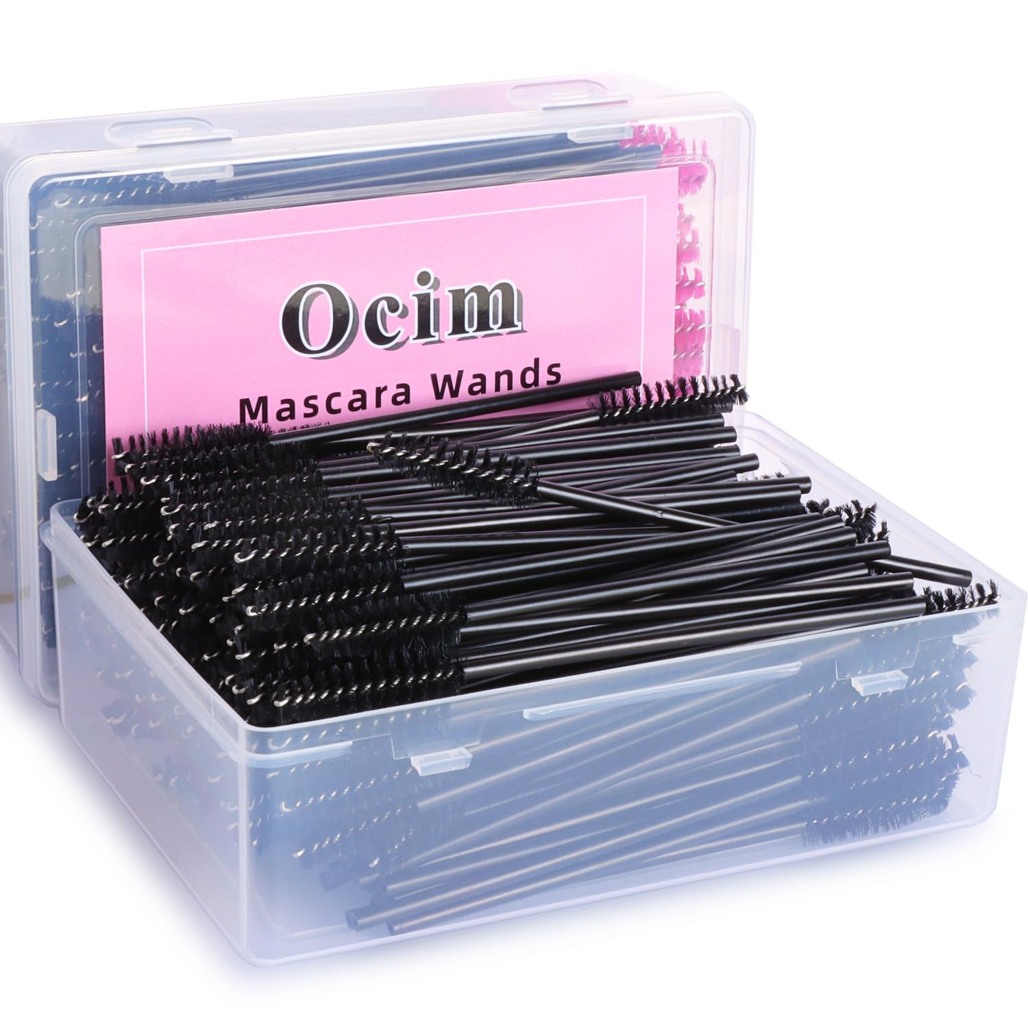 Amazon.com: Ocim 200Pcs Spoolies,Lash Spooly Mascara Wands,Brow Spoolie ...