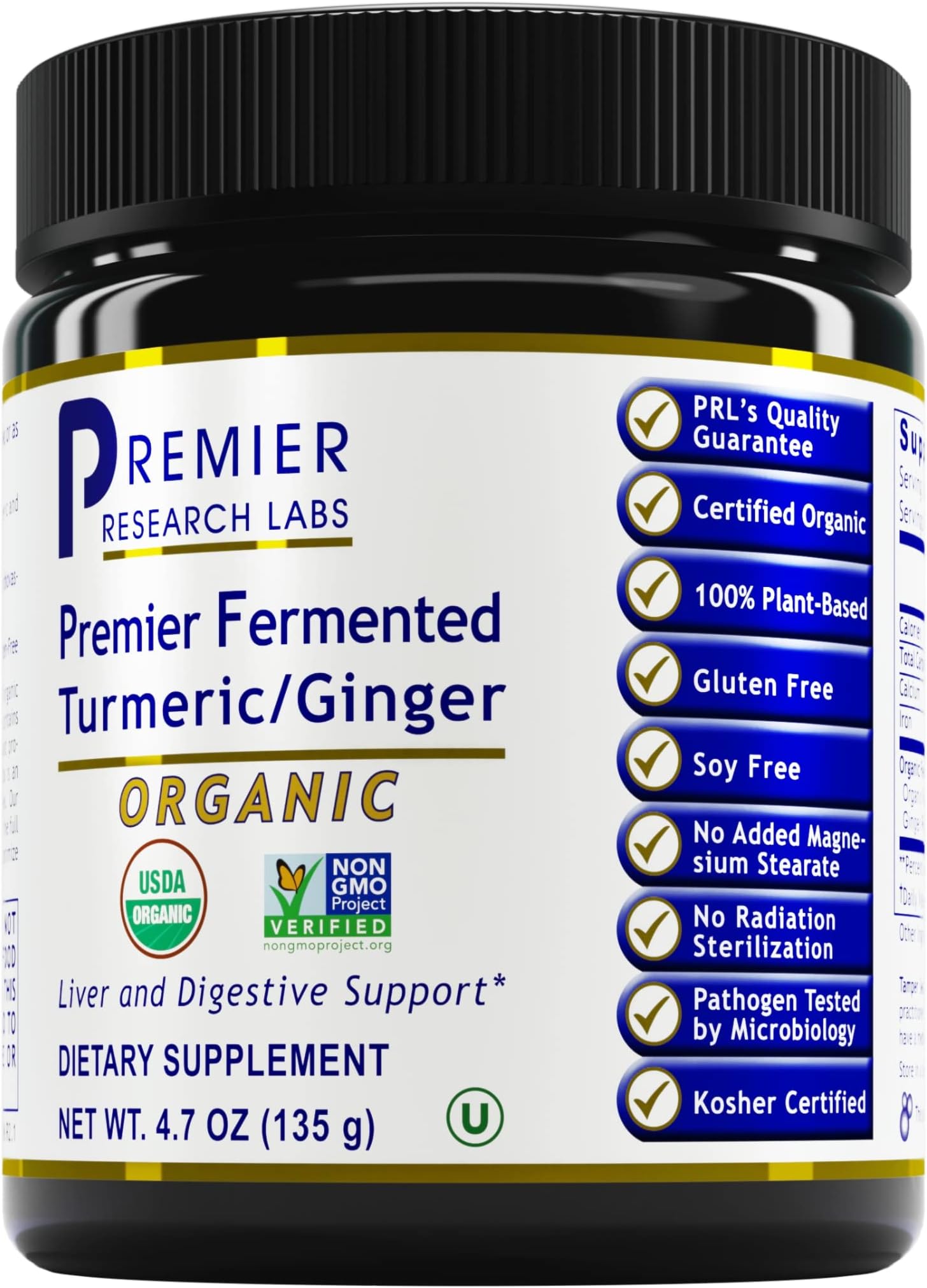 Amazon.com: Premier Research Labs Fermented Turmeric/Ginger - Digestive ...