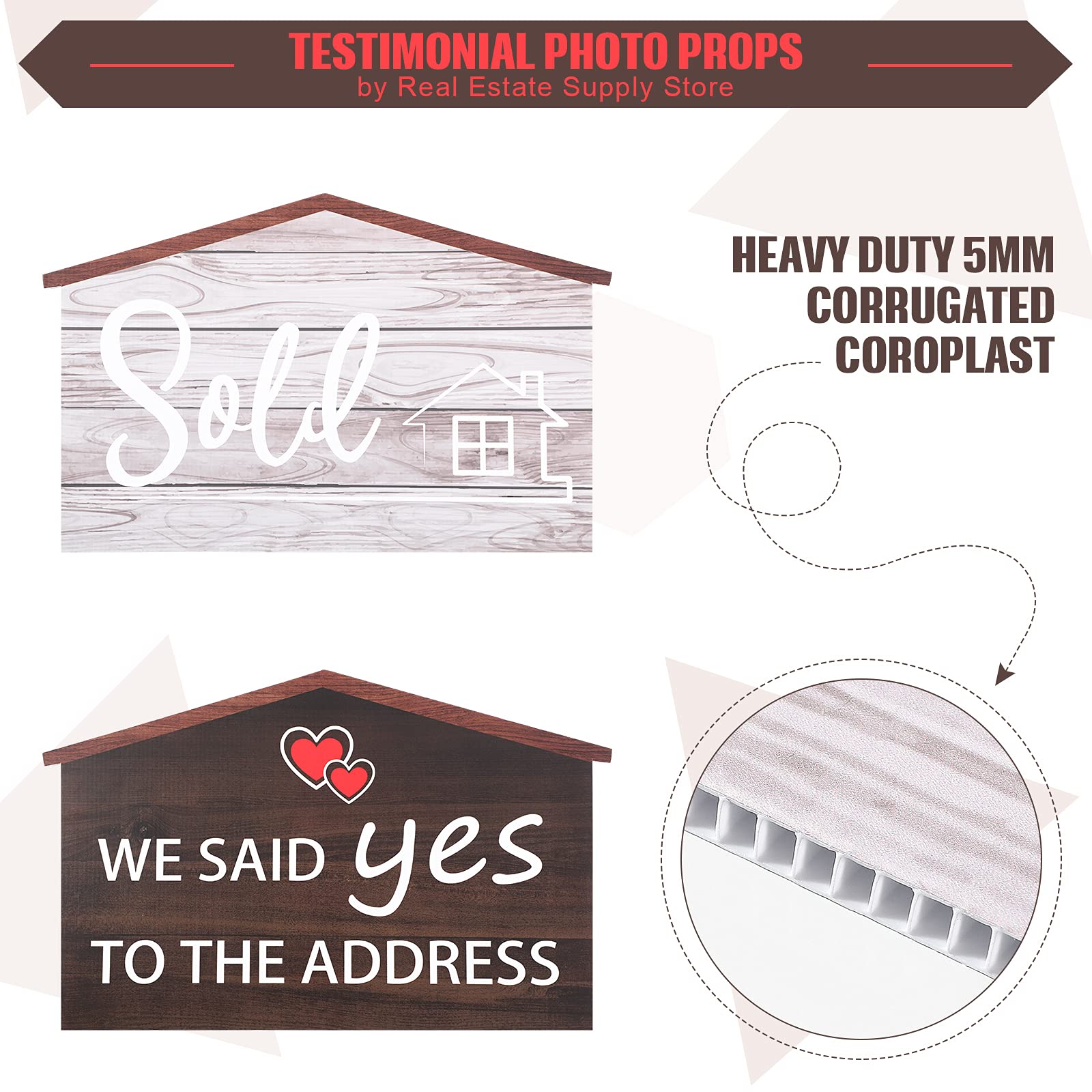 Real Estate Sold Sign Mansion