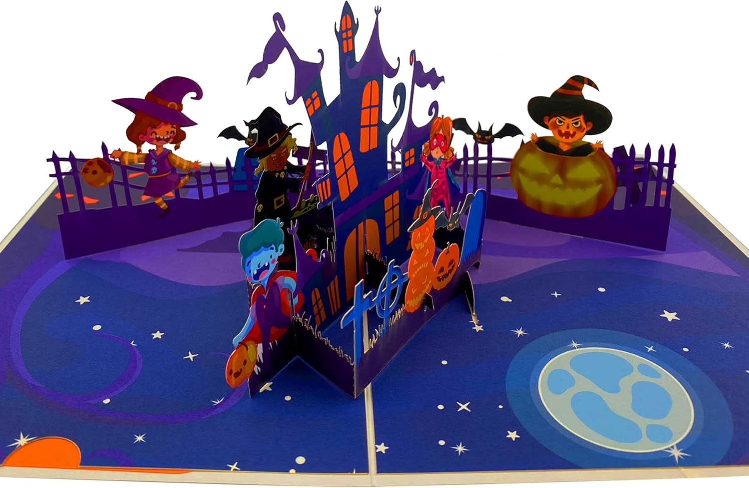 Amazon.com : Akeydeco Halloween Cards,3D Pop Up Halloween Greeting ...