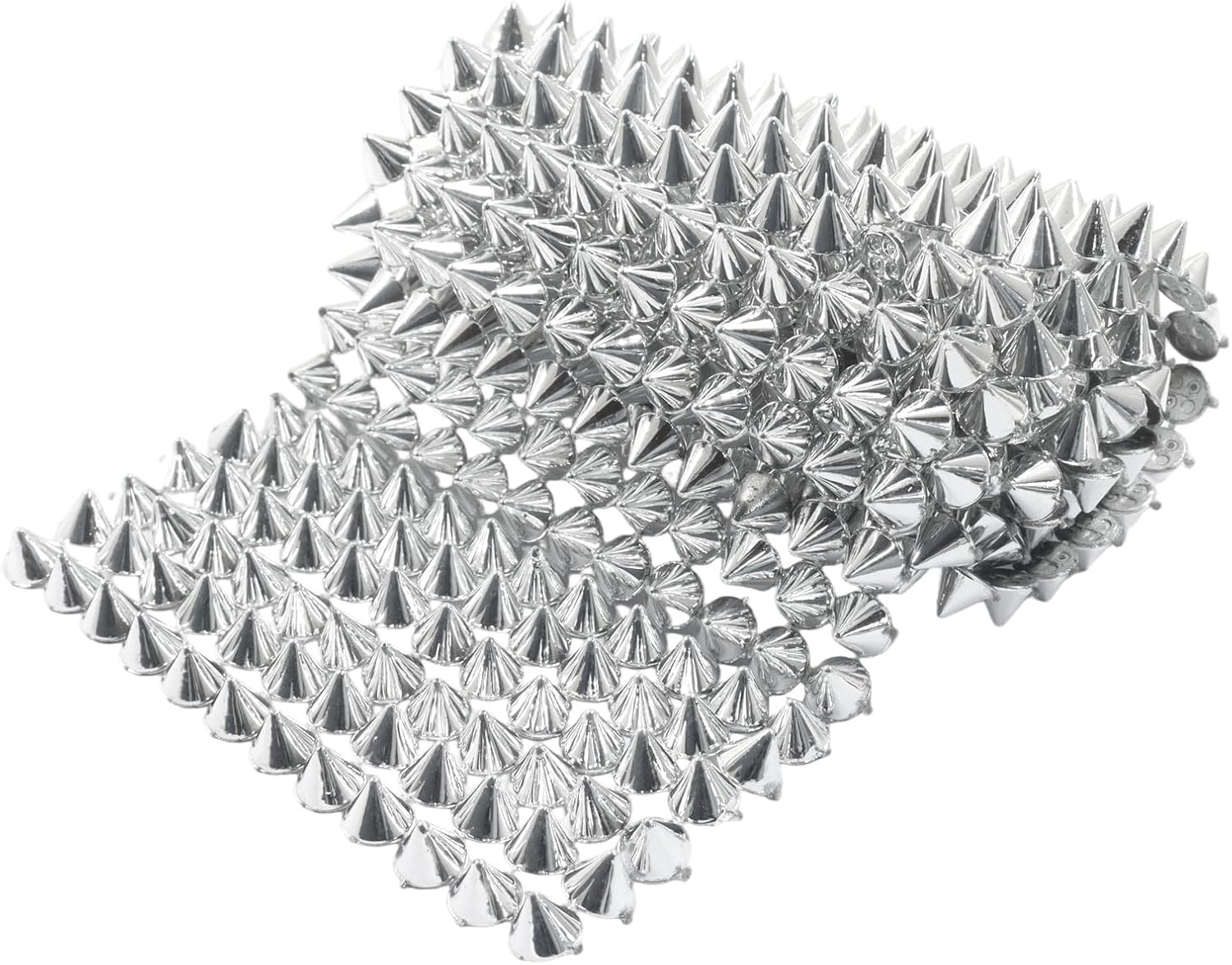 Amazon.com: suiwotin 0.5 Yard Spike Stud Trim Roll - Plastic Cone ...