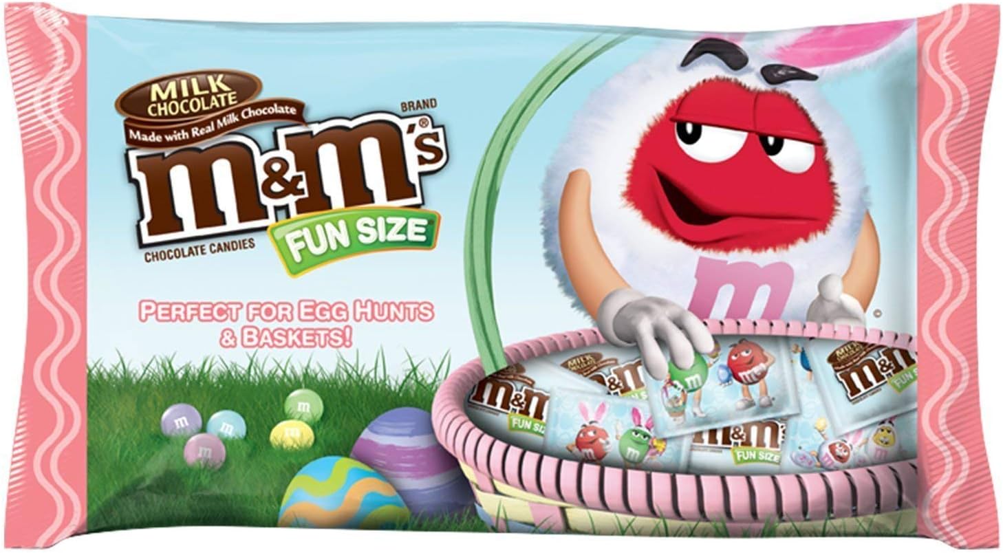 Amazon.com : M&M'S Peanut Milk Chocolate Pastel Easter Candy Assortment ...