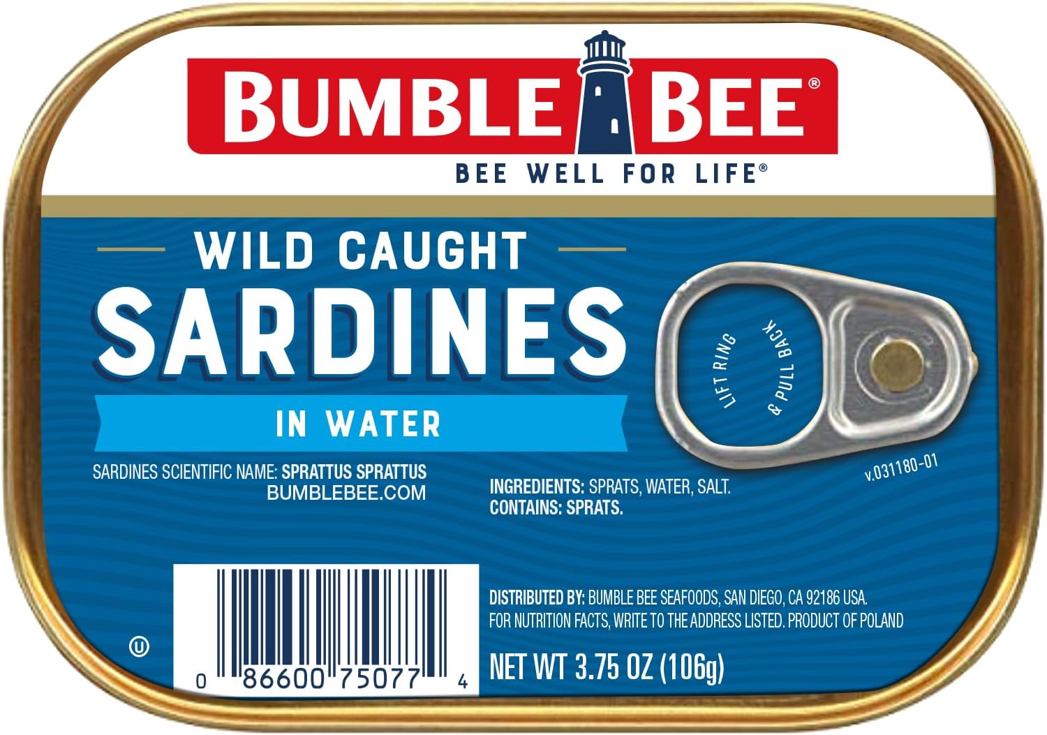 Amazon.com: Bumble Bee Skinless & Boneless Salmon in Water, 5 oz Can ...