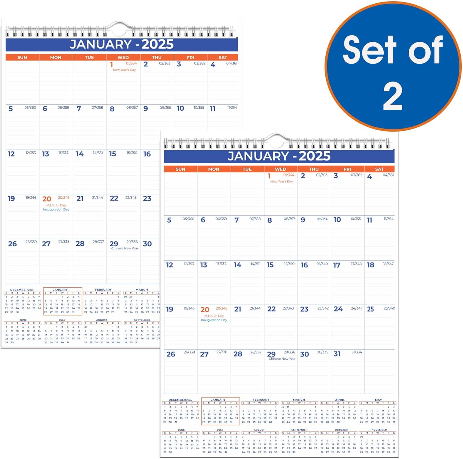 Amazon.com: 2025 Wall Calendar - January 2025 - December 2025, 12 ...