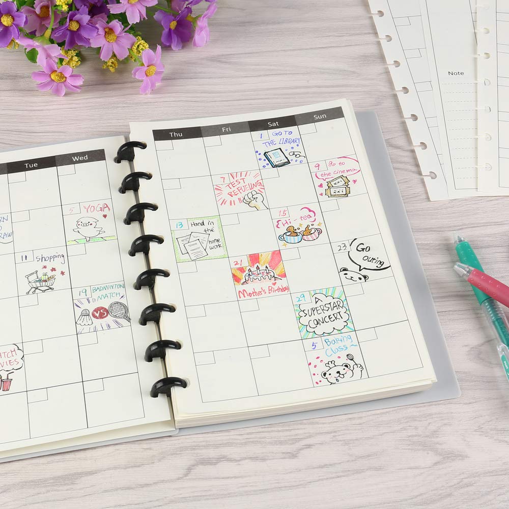 Eagle Discbound Refill Paper, Inner Core, Planner Refills, Paper for ...