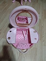 Amazon.com: Disney Princess Vanity Style Collection Light Up and Style ...