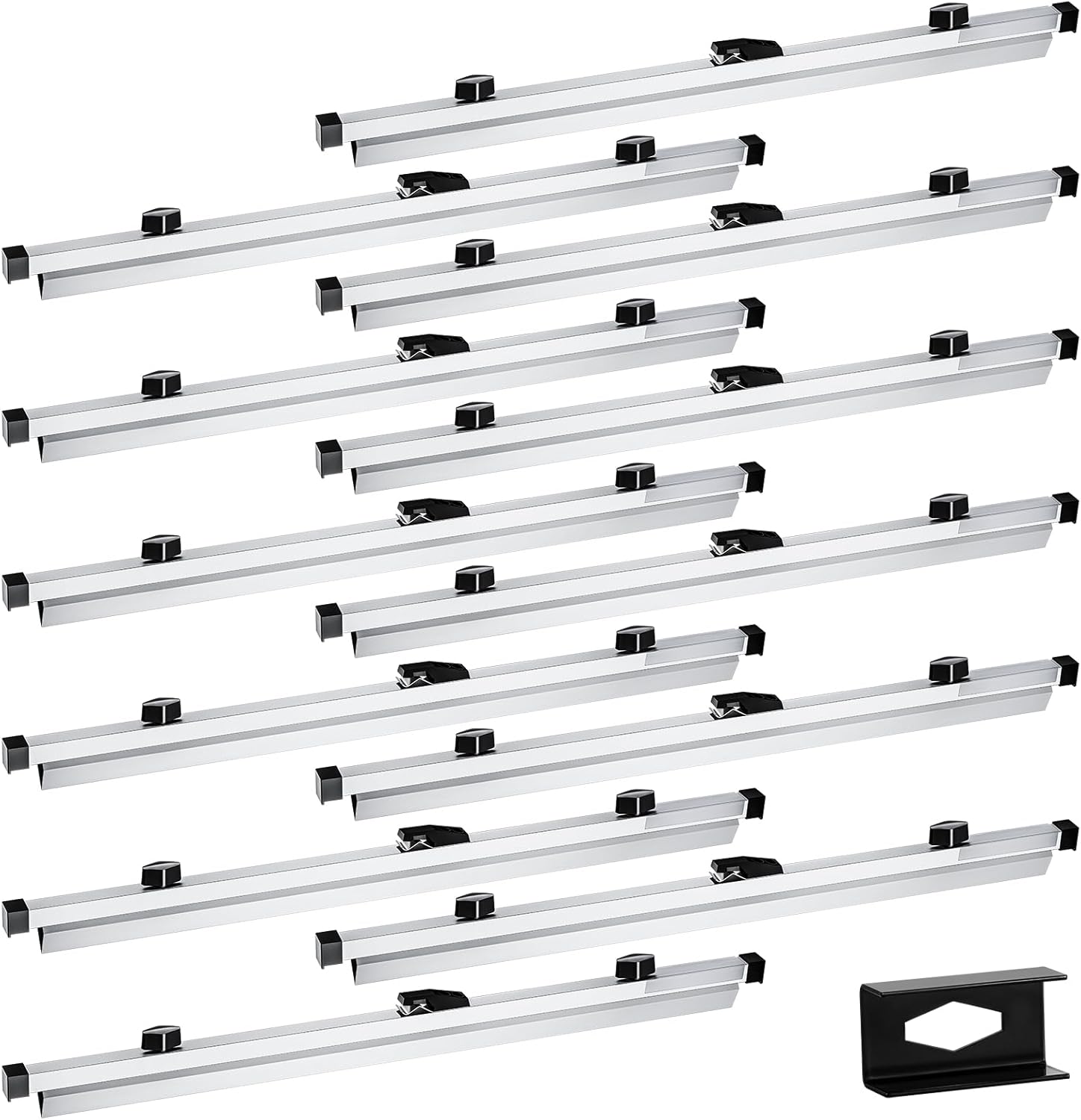 12 Pcs 24 Inches Blueprint Clamps Bulk Blueprint Hanging Clamp ...