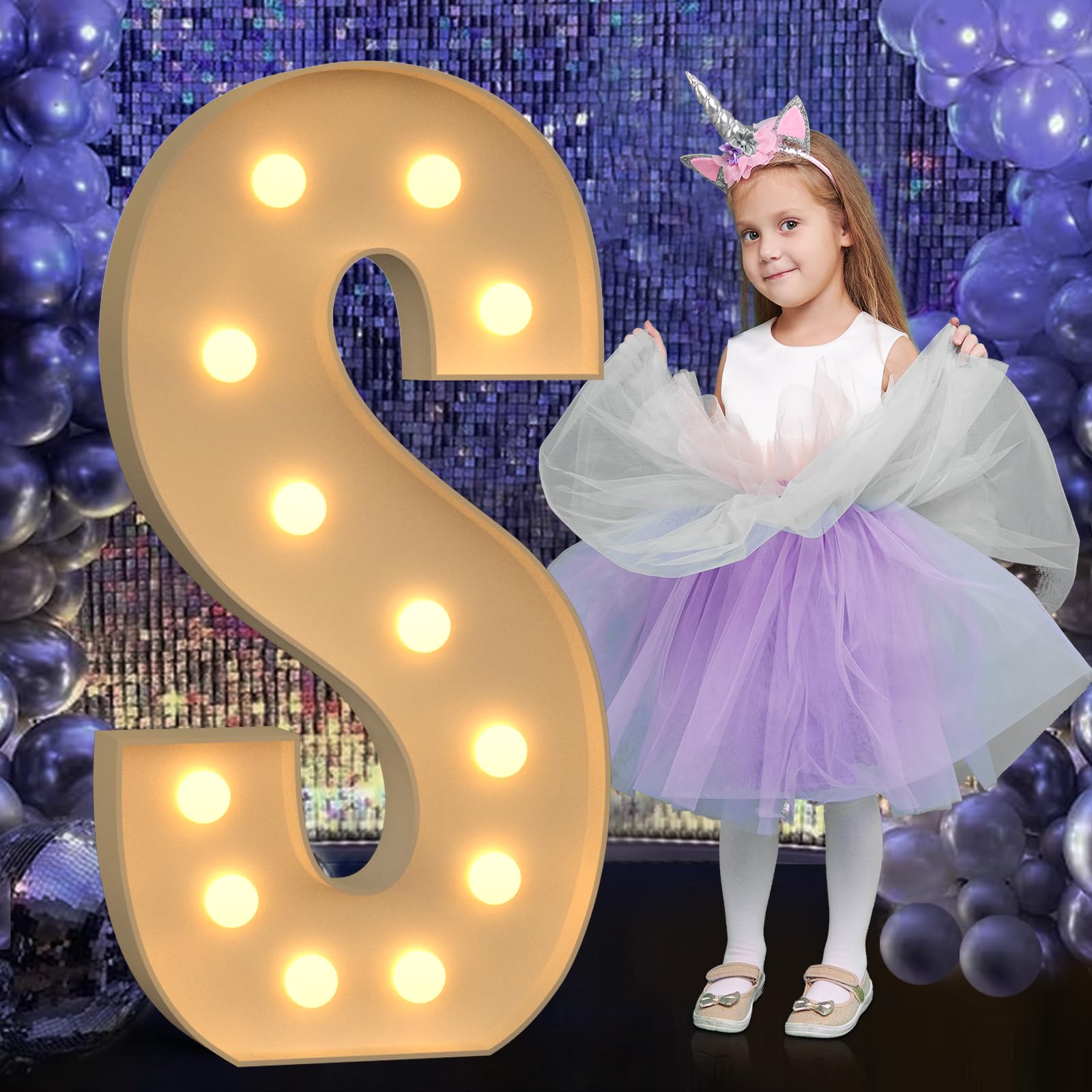 Snapklik.com : Marquee Light Up Letters, 4FT Marquee Letters, Large ...