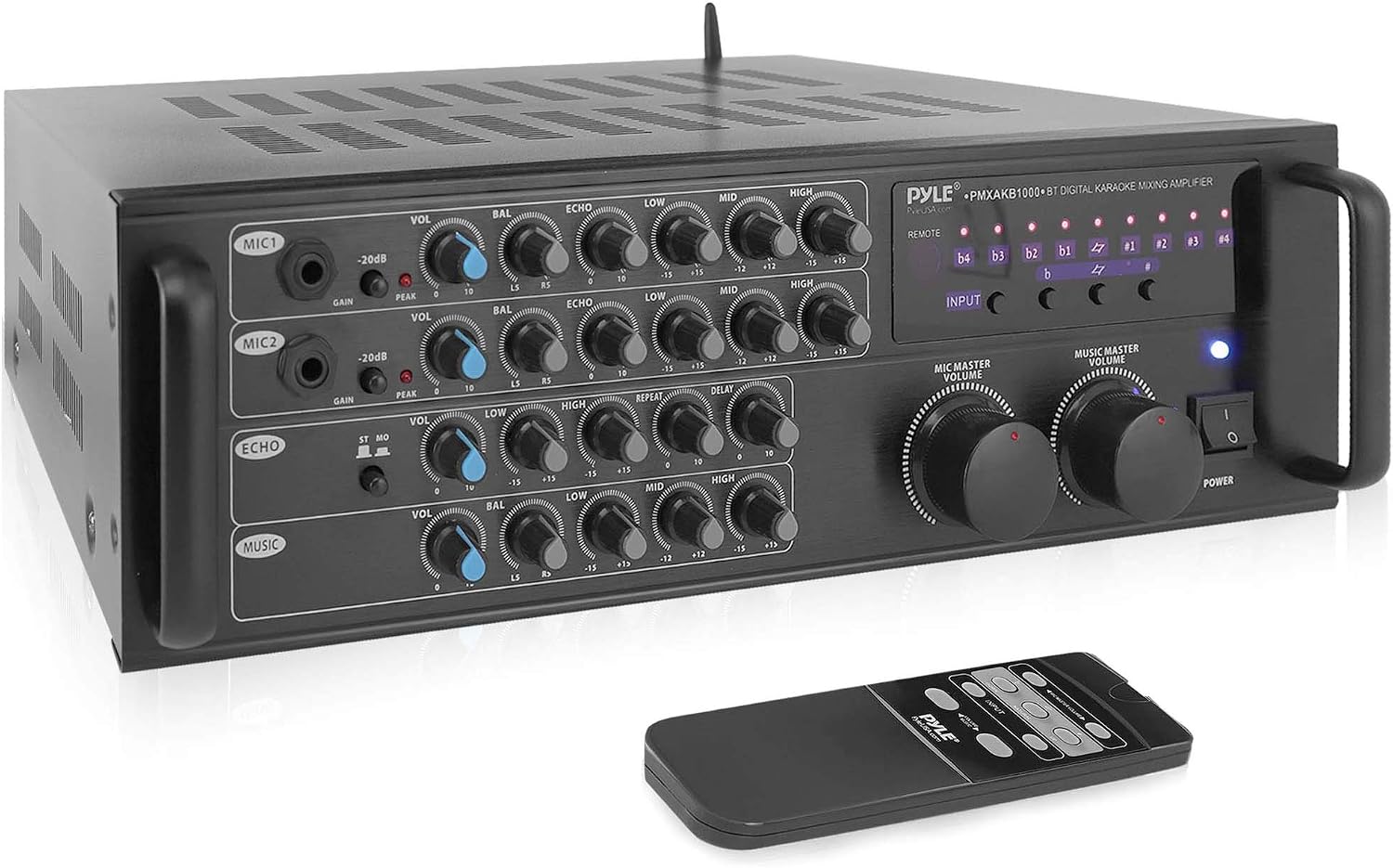 Ez pro dj mixer microphone portable amplifier