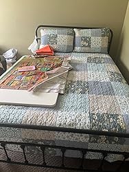 Amazon.com: SLPR Silver Linings Cotton Quilt Set - King Size with 2 ...