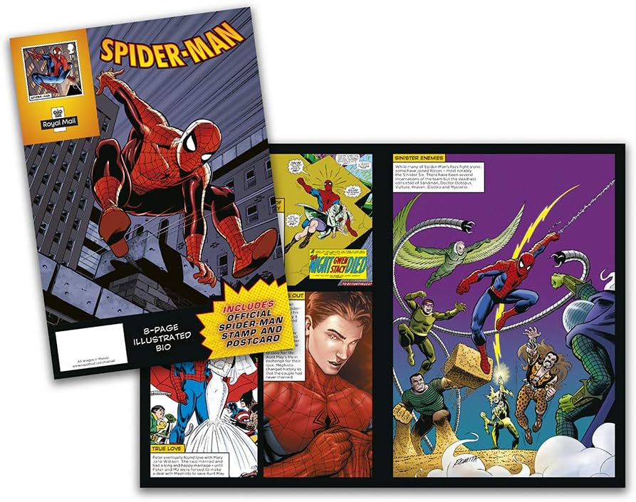 Marvel Spider-Man Mini Comic from Royal Mail : Amazon.co.uk: Stationery ...