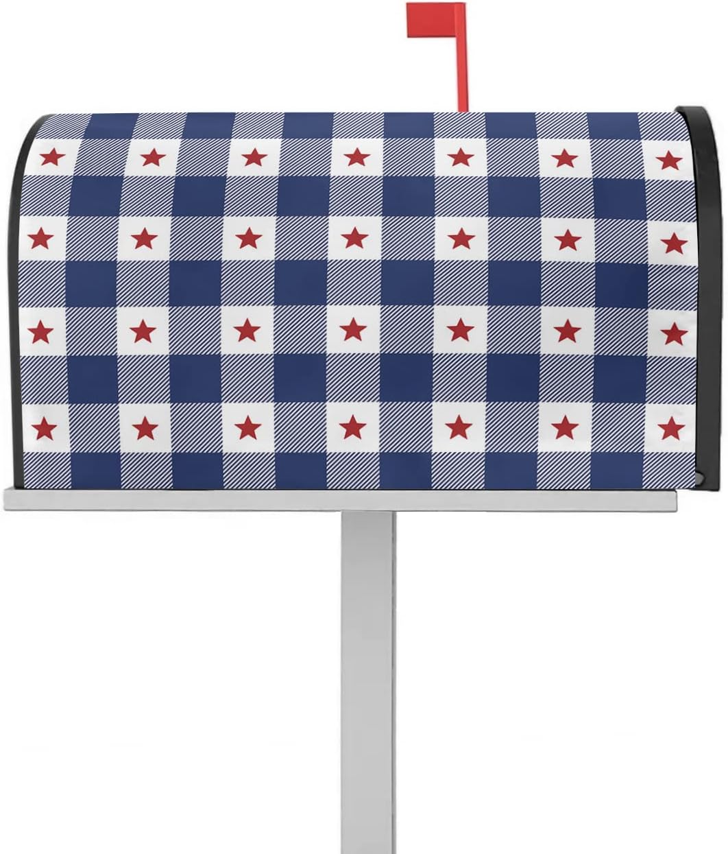 Amazon.com: American Red Star Buffalo Checker Mailbox Covers Magnetic ...