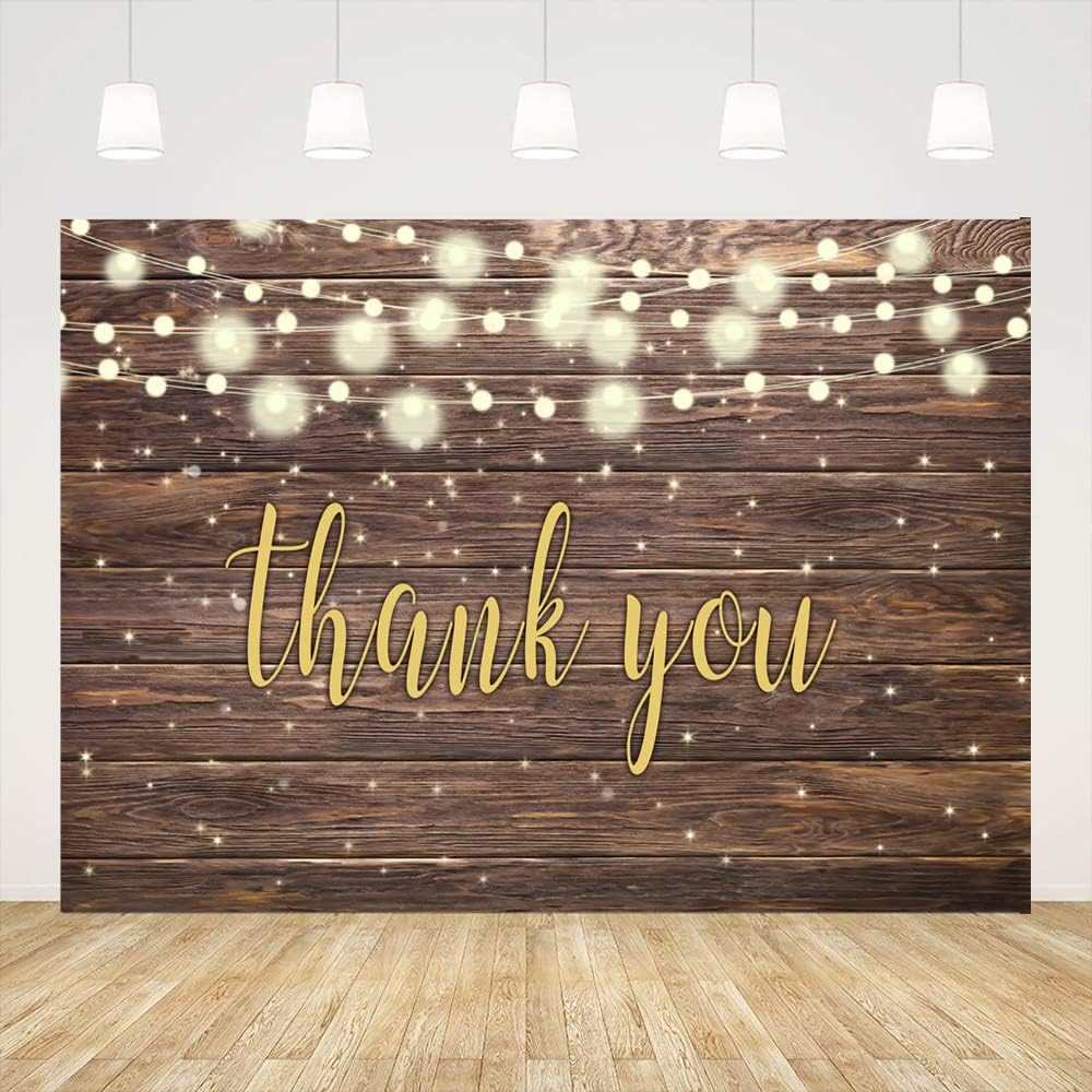 Amazon.com : MEHOFOND 7x5ft Thank You for All You Do Backdrop ...