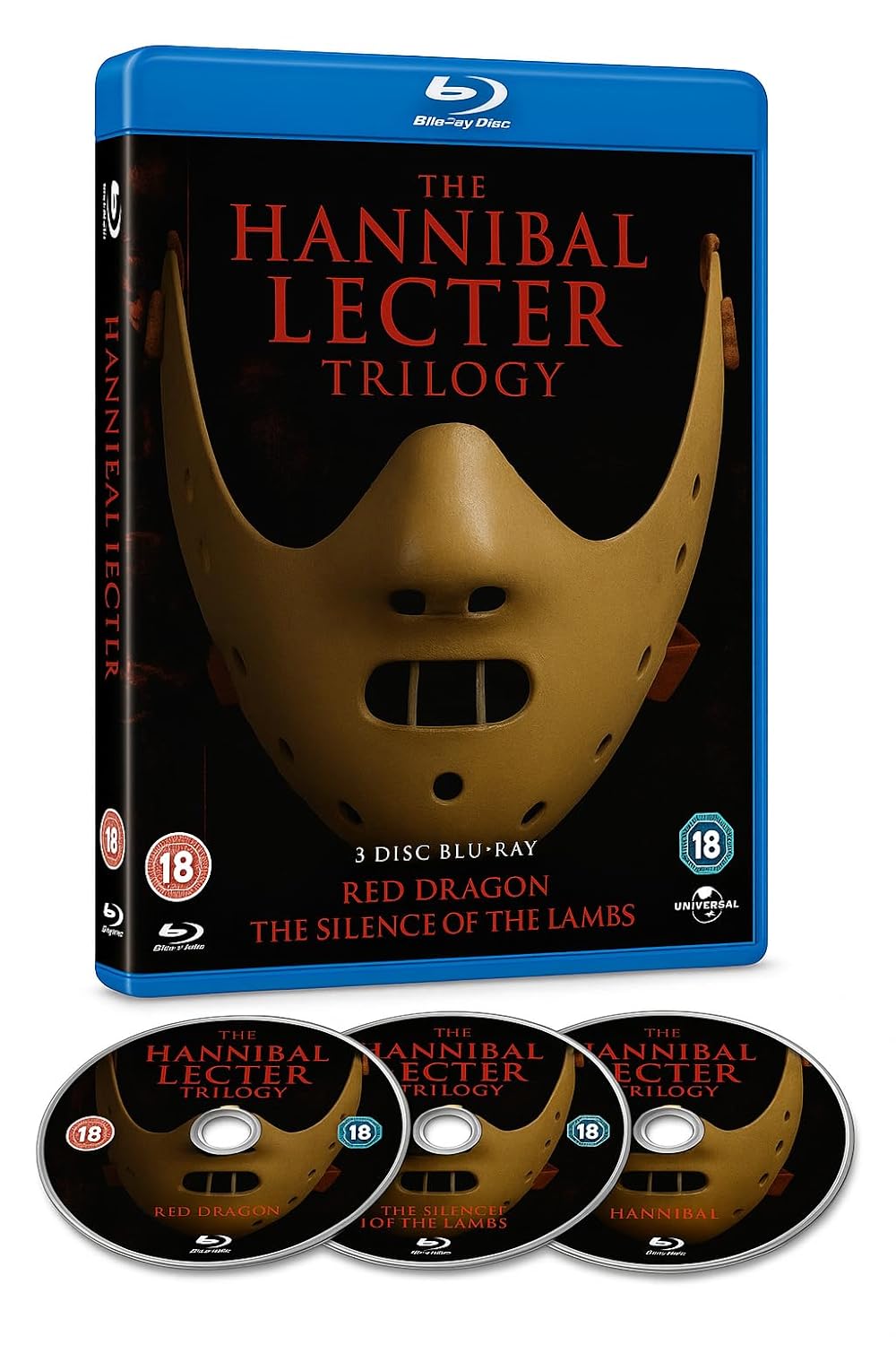 Amazon.com: The Hannibal Lecter Trilogy 3 Movie Collection - Red Dragon ...