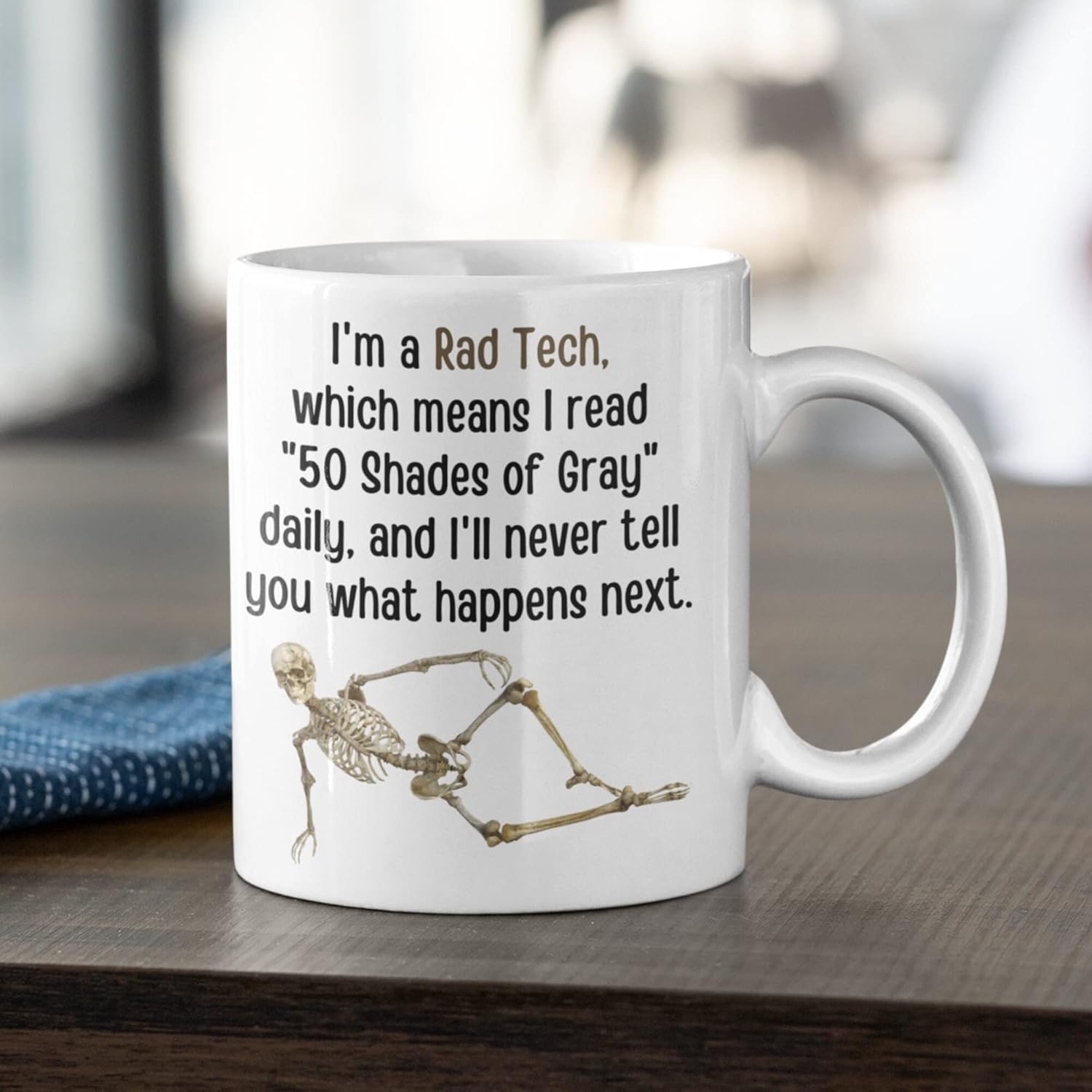 Amazon.com: Rad Tech Mug, Radiology Humor, Radiologic Technologist ...