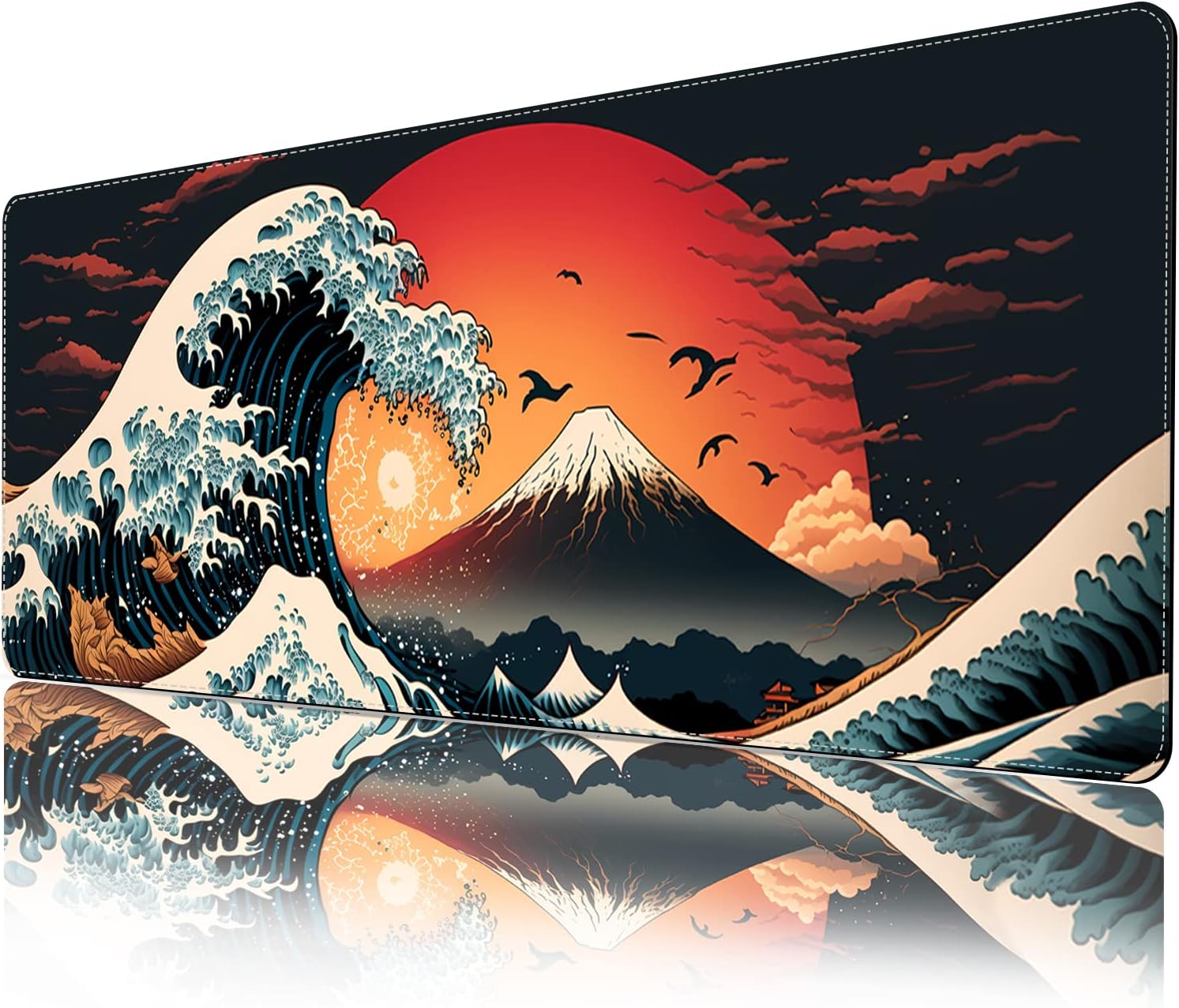 Amazon.com: ProbTis Anime Desk Mat, Japanese Gaming Mouse Pad Large, XL ...