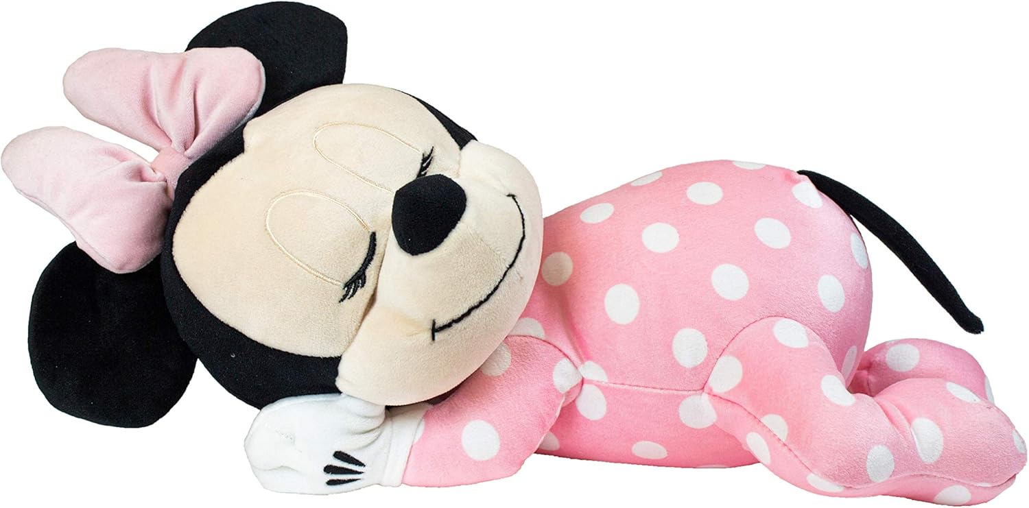 Disney - Sleeping Baby - Minnie Mouse Plush , Pink, Toys & Games ...