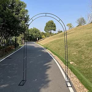 Amazon.com : Heavy Duty Metal Garden Arch Trellis 1.2M 1.4M 1.8M 2M 2 ...