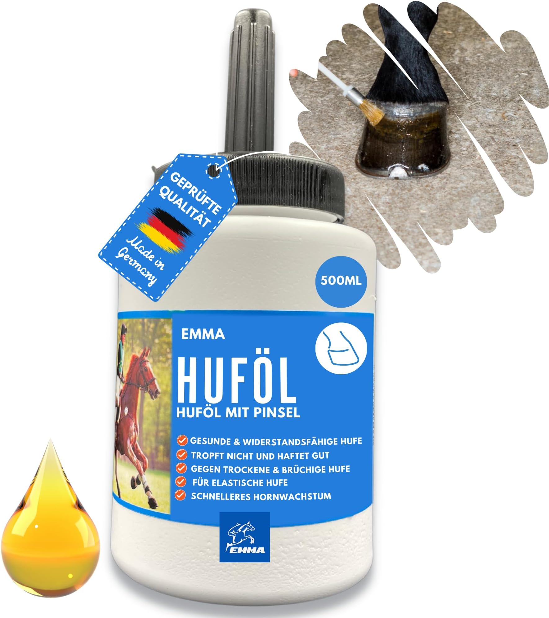MASC Super Hoof unguento per Zoccoli 1000ml : Amazon.it: Prodotti per ...