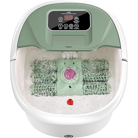 Amazon.com: Foot Spa Bath Massager with Heat,16 Pedicure Spa Motorized ...