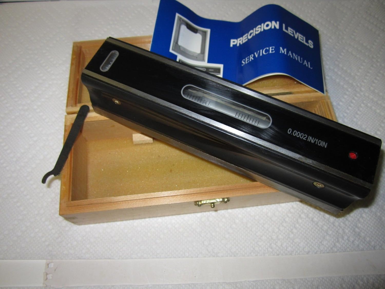 8" Precision Master Level, Bar Level, 0.0002"/10" Accuracy - Amazon.com