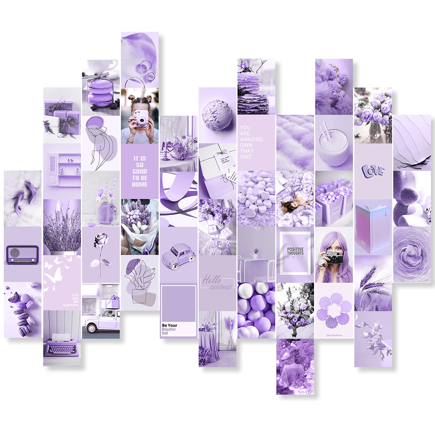 Amazon.com: HOGGU Collage Kit - Wall Collage Kit Aesthetic Pictures, 50 ...