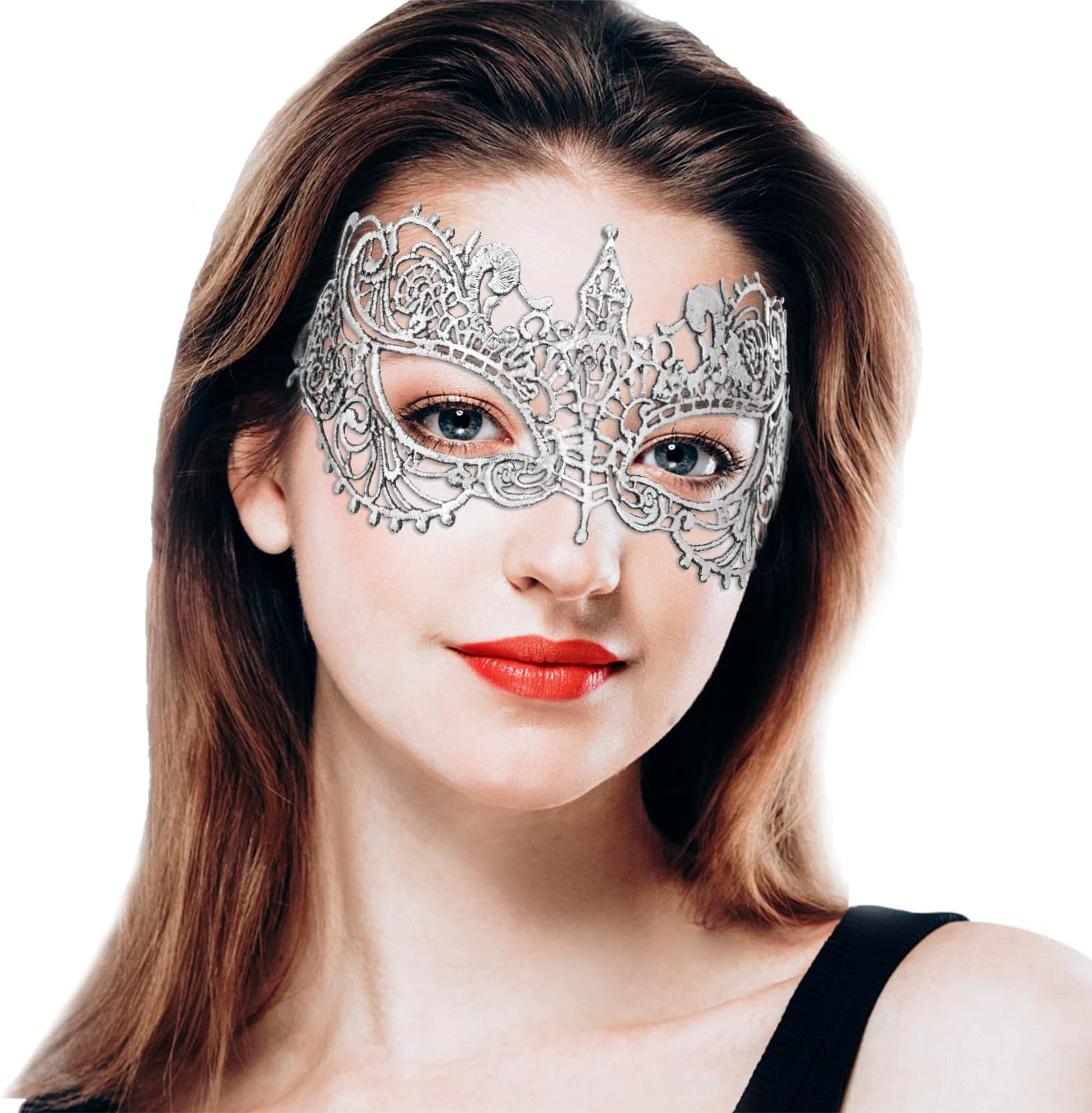 CODIRATO 8 Stück Masquerade Maske Venezianische Maske Sexy Spitzen ...