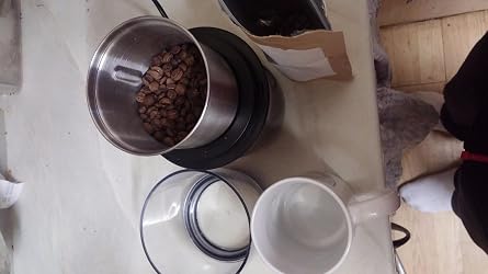 Duronic Electric Coffee Grinder CG250, Coffee Bean Grinder Machine ...