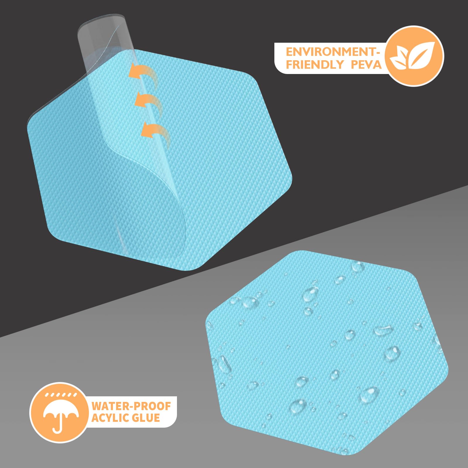 Snapklik.com : Non Slip Bathtub Stickers, Shower Stickers For Safety ...