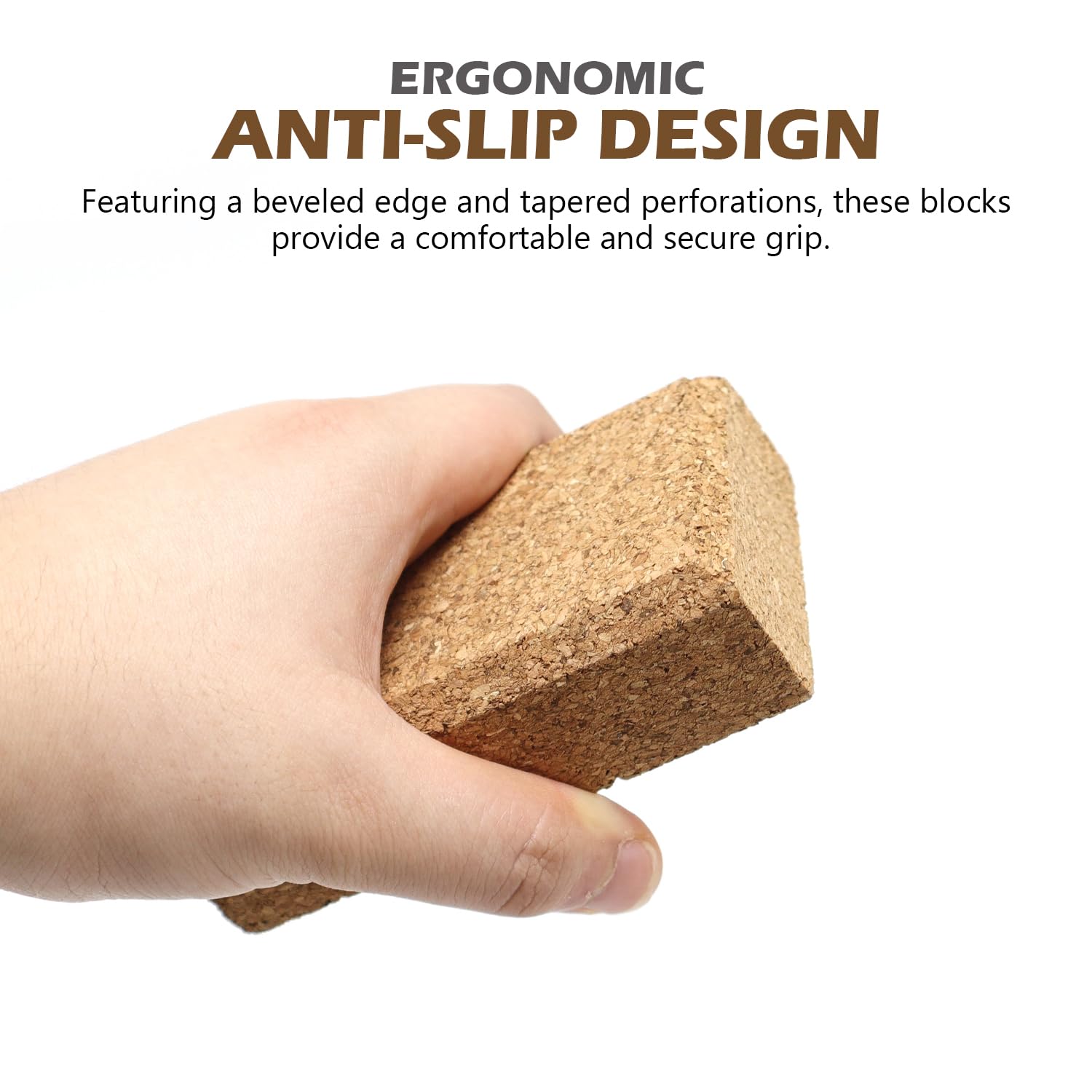 Snapklik.com : SCOTTCHEN Cork Sanding Block, Cork Punching Pad,Cork ...