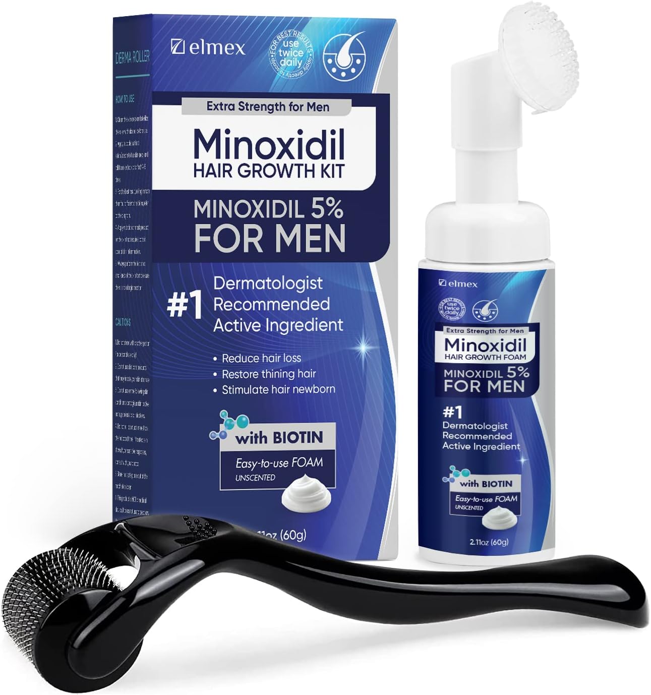 SUNHEAL Minoxidil Hair Regrowth Kit 2 fi oz : Amazon.ca: Beauty ...