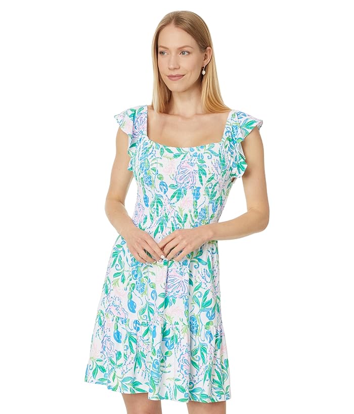 Women's Lilly Pulitzer Jilly Smocked Dress | Zappos.com