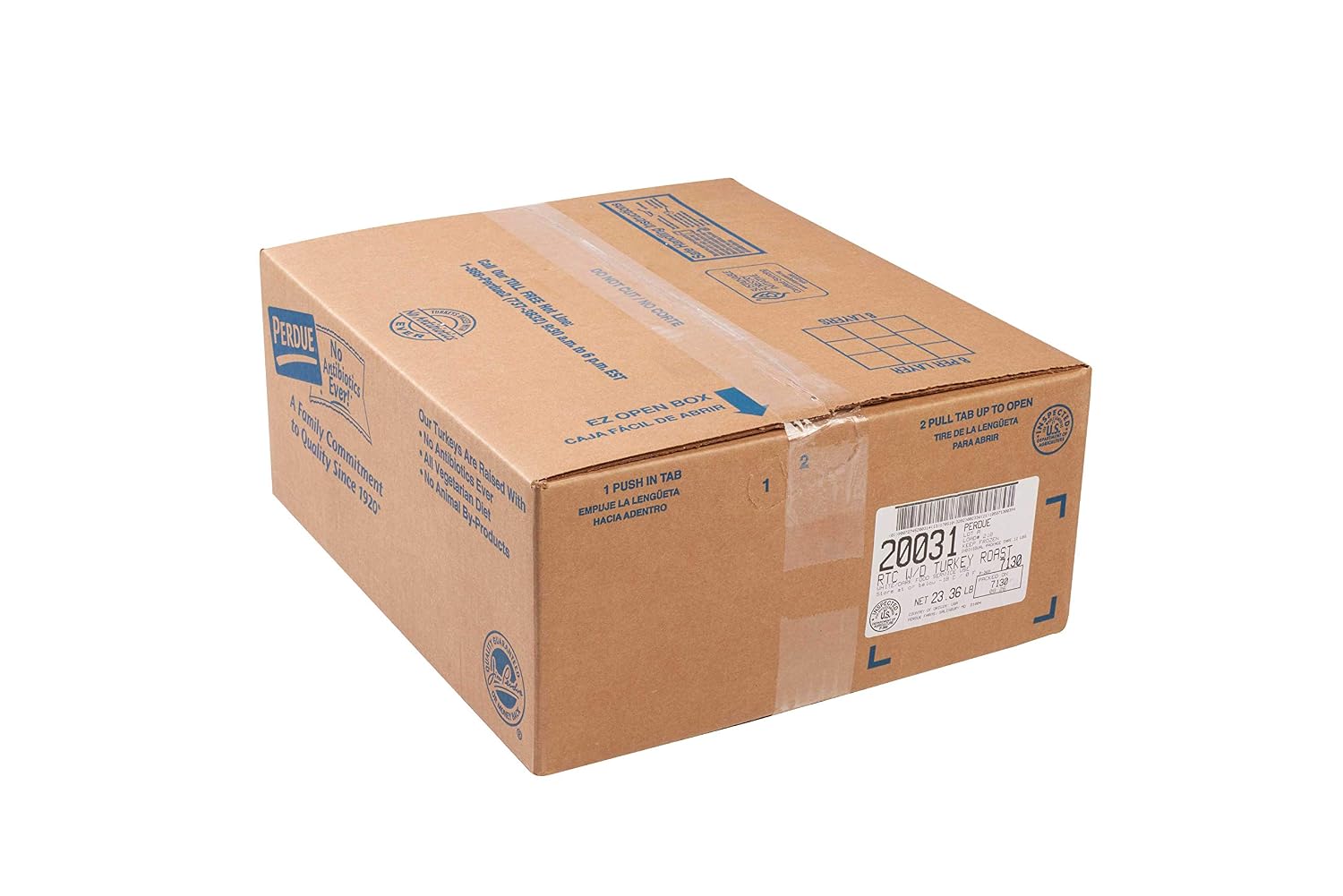 Amazon.com: Perdue Farms Ready to Cook White and Dark Turkey Roast, 10 ...