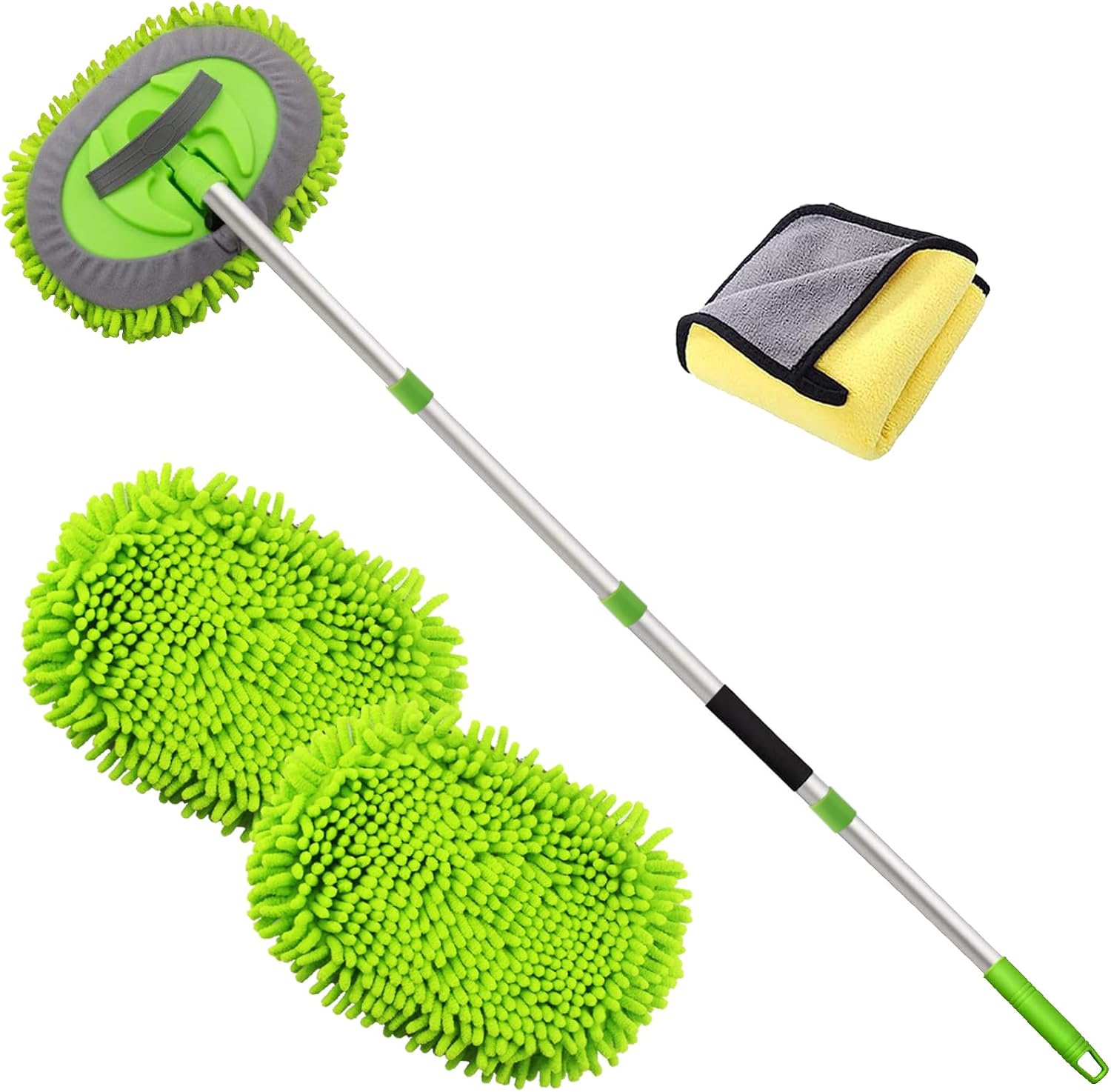 Amazon.com: LumiMokki 62 " Car Wash Mop - Car Cleaning Mop with Long ...