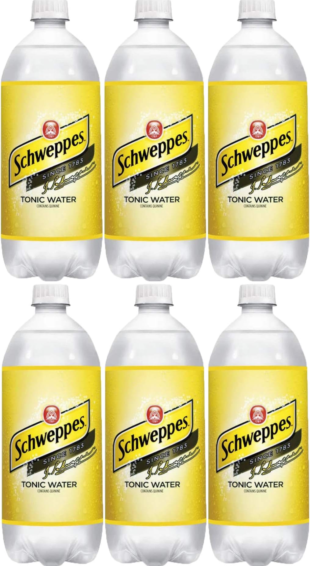 Amazon.com : Schweppes, Schweppes Tonic Water, 6 Pack : Grocery ...
