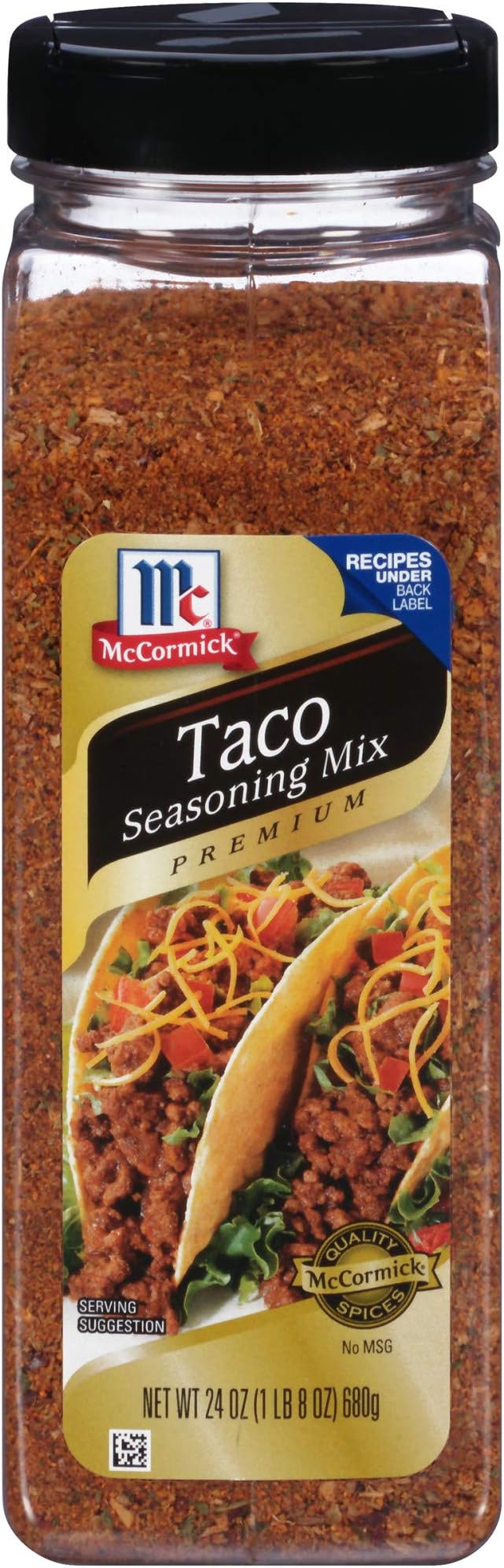 Amazon.com : McCormick Premium Taco Seasoning, 24-Ounce (Pack of 6 ...