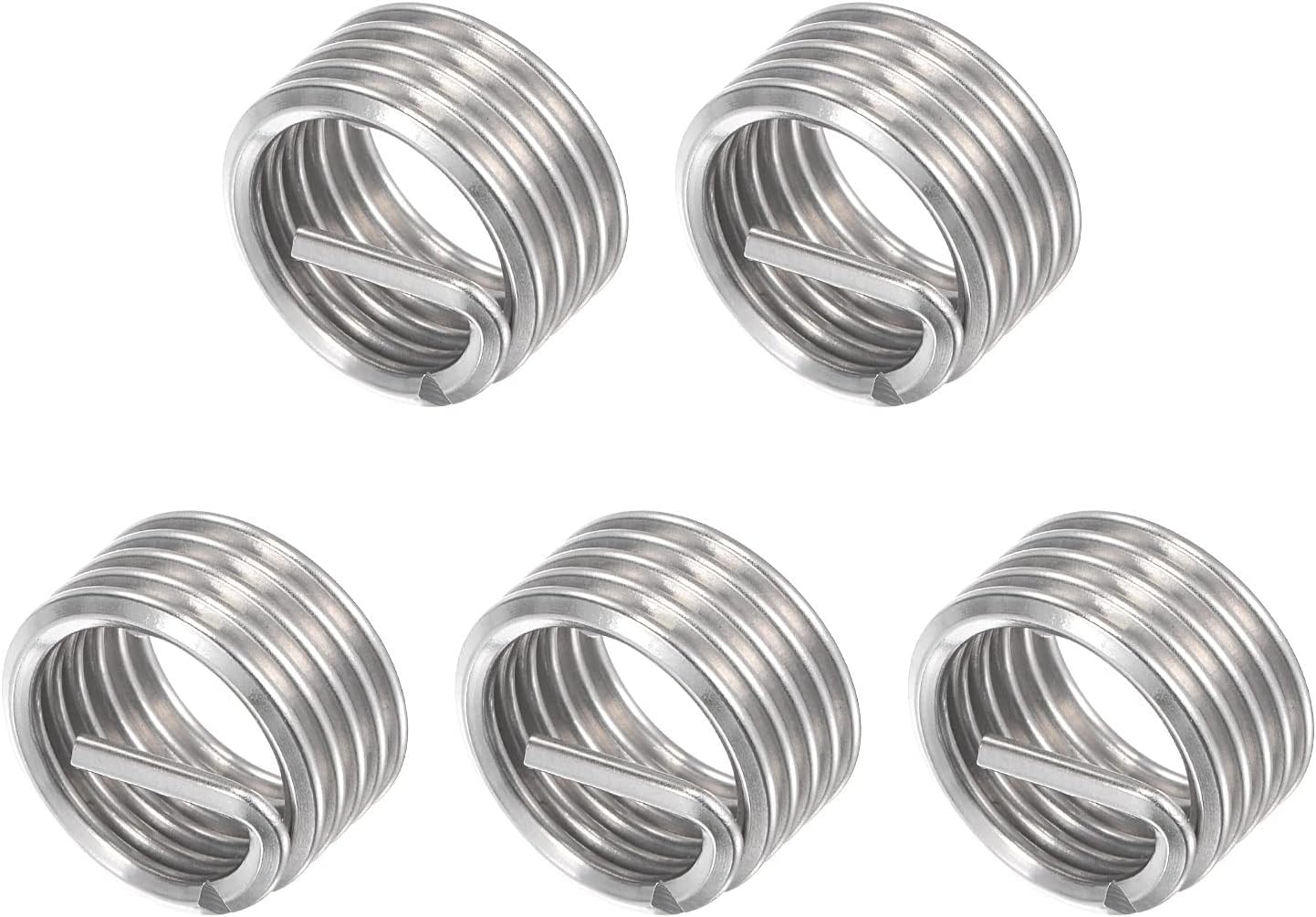 Amazon.com: uxcell Wire Thread Inserts 5/8-11 UNC 1.0D 304 Stainless ...