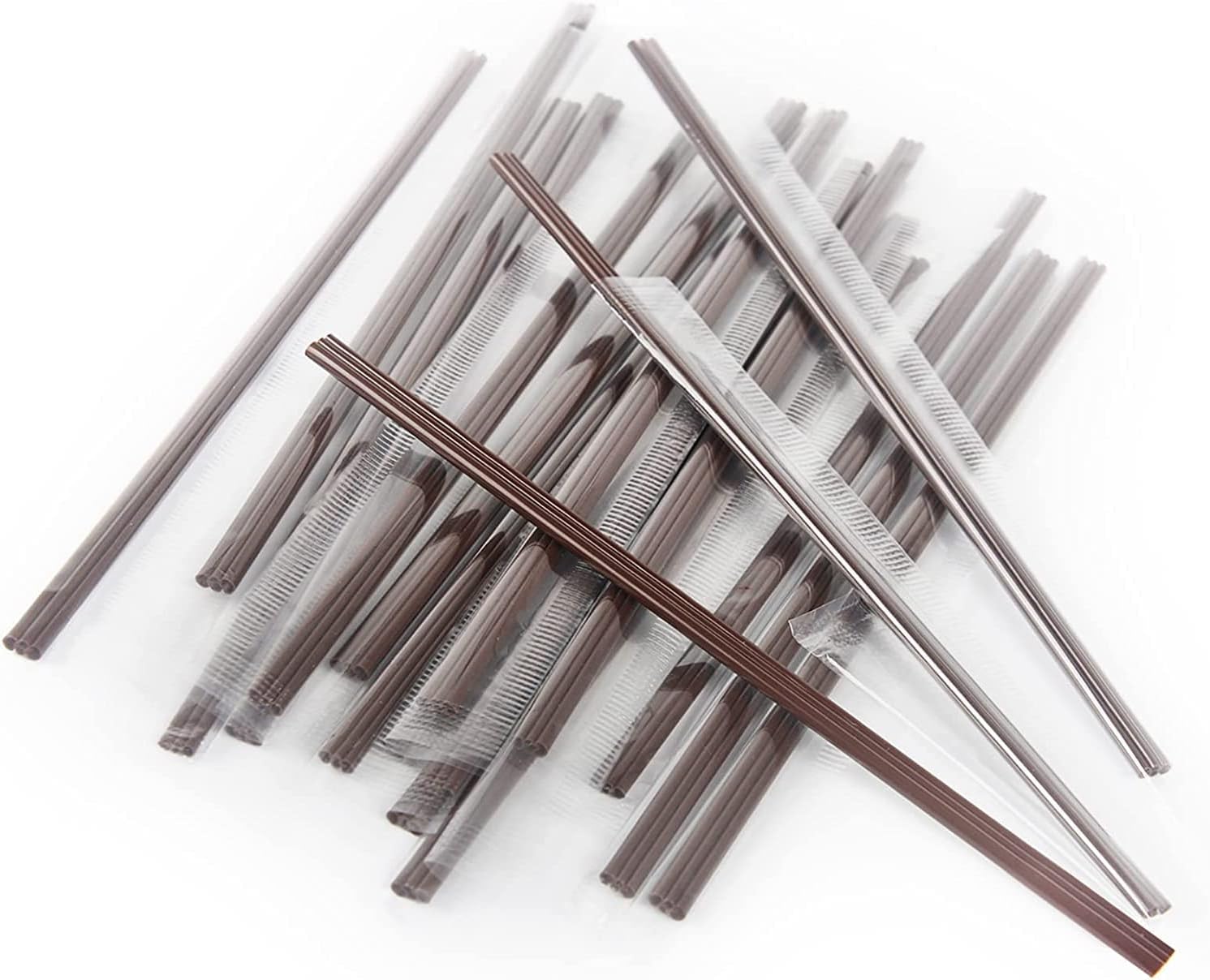 Disposable Coffee Stir Sticks, 6.7 Inches Three-Hole Sip Straw, 500PCS ...