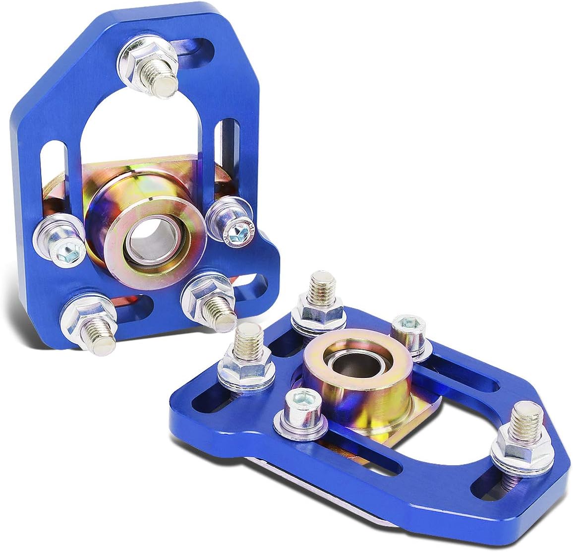 Amazon.com: DNA Motoring CBK-PLT-FM94-BK Front Adjustable +/- 2.5 ...